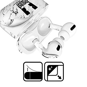 Head Case Designs Officially Licensed Harry Potter Gryffindor Quidditch Badge Prisoner of Azkaban V Vinyl Sticker Skin Decal Cover Compatible with Apple AirPods Pro