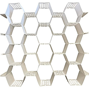 Evelots 2 Pack Dresser Drawer Organizer-Divider-Sock-Belt-Scarf-Underwear-56 Slots Total