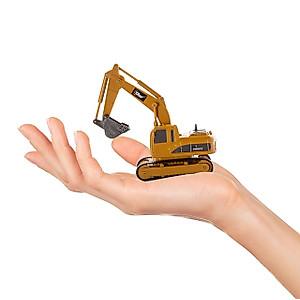 Top Race 4 Channel Mini Remote Control Excavator 1:64 Scale, Mini Construction Toys Series (TR-011)…