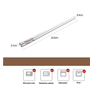 6 Pairs Ceramic Chopsticks, 9.7" Reusable Chinese Chopsticks Dishwasher Safe(6 Pairs Different Patterns)