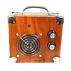 Beautiful 2.5-watt Solid Wood Cigar Box Guitar Amplifier (#5)