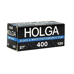 Holga 400 ISO Black & White Photographic Film, 120 Size