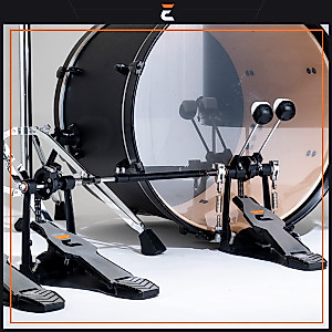 Premium Double Bass Drum Pedal, Edge Hardware Design (EHWD) PE1D