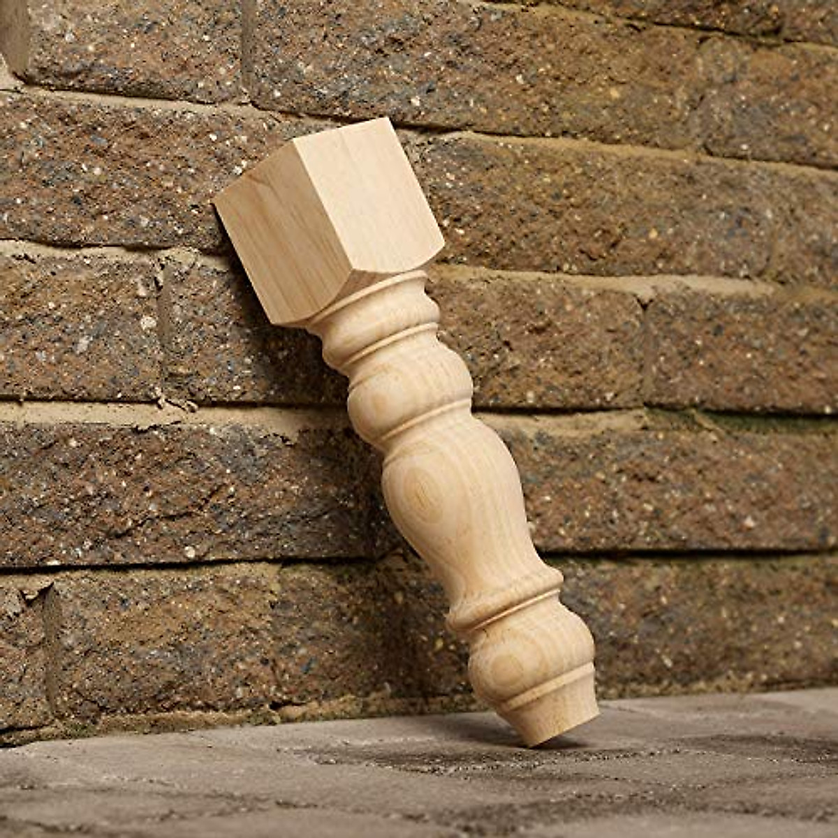 CAROLINA LEG CO. Chunky Bench Legs - Perfect for Coffee Tables - Set of 4 - Made in NC - Dimensions: 3.5" x 16"