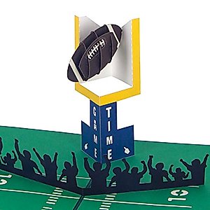 Ribbli Football Handmade 3D Pop Up Card,Greeting Card,Birthday Card,Anniversary Card,Fathers Day Card,Sport Card,For Him,Men,Dad,Son,Boyfriend,Husband,Any Occasion,with Envelope