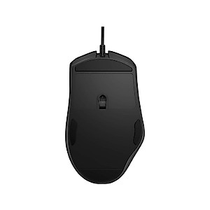 HP Omen 400 Wired USB Gaming Mouse, Optimized Mechanical Switches, Quick Adjust 1600-5000 DPI Optical Sensor, Sniper Mode 400 DPI, RGB LED, Customizable Buttons