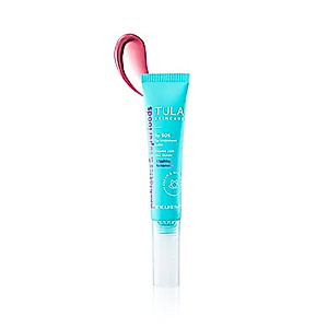 TULA Skin Care Lip SOS - Lip Treatment Balm that Plumps, Smooths & Hydrates lips with a Glossy Tint, Blushing Lemonade, 0.28 oz.