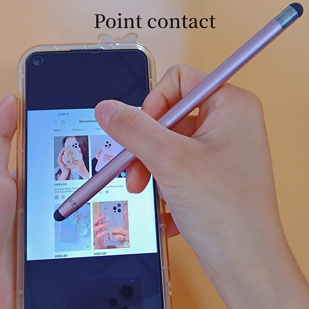 Stylus Pen for Touch Screens, 6-Pack Stylus Pens High Sensitivity & Precision Capacitive Stylus for iPhone/iPad Pro/Tablets/Samsung/Galaxy/PC