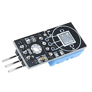 HiLetgo 5pcs DHT11 Temperature Humidity Sensor Module Digital Temperature Humidity Sensor 3.3V-5V Humidity Measure Range 20%-95% Temperature Measure Range 0-50℃ Celsius with Dupont Wires