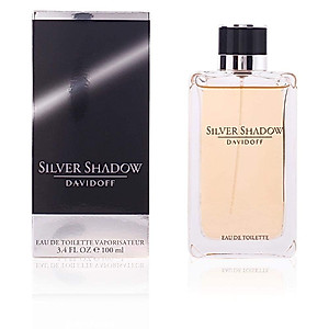 Silver Shadow By Davidoff For Men. Eau De Toilette Spray 3.4 OZ