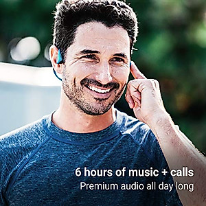 Aftershokz Titanium Bone Conduction Wireless Bluetooth Headphones with Brilliant Reflective Strips, Slate Grey