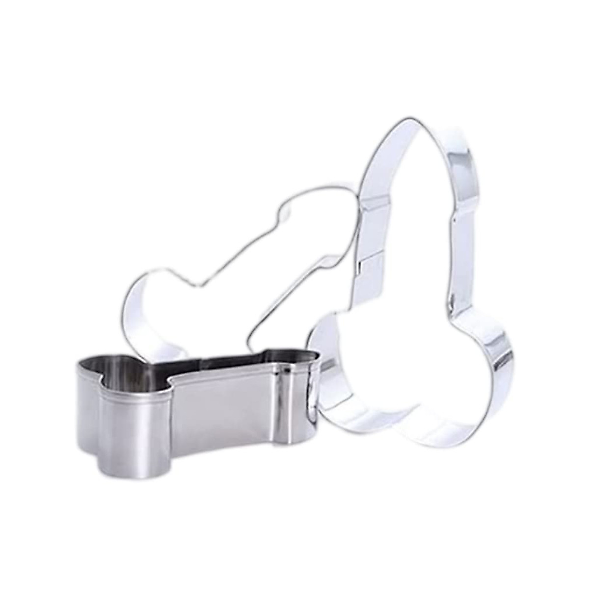 Cookie Cutters Set Stainless Steel Biscuit Fondant Baking Mold DIY Penis Pastry Cutters 3PCS