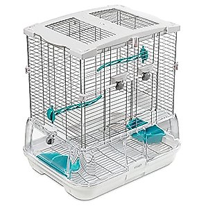 Hari Vision S01 Wire Bird Cage, Bird Home for Budgies, Finches and Canaries, Small