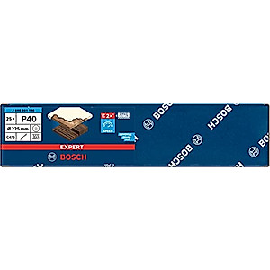 Bosch Professional 25x Expert C470 Sandpaper (Ø 225 mm, Grit 40, Accessories Orbital Sander)