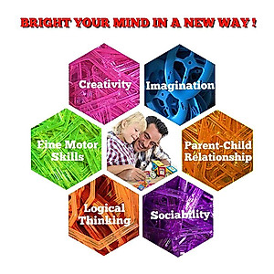 Jdfhiusj toys 30Pcs Magnetic Building Blocks Set, Magnets for Kids Learning Toys 3D Building Magnetic Blocks for 3 Years Old Children Gift（CLP-015）