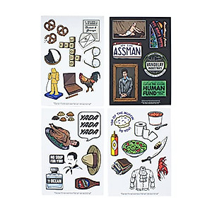 Seinfeld Fridge Magnets, Officially Licensed Seinfeld TV Show Merchandise Gifts and Home Decor