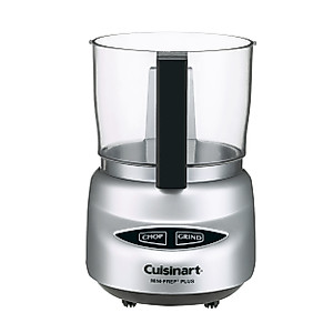 Cuisinart DLC-2ABC Mini-Prep Plus 24-Ounce Food-Processors, 3 Cup, Brushed Chrome and Nickel & CTG-00-SAS 5-Quart Salad Spinner, White