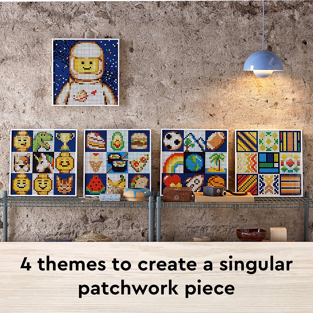 LEGO Art: Art Project – Create Together 21226 Building Kit; A Great Creative Opportunity to Make Fun Wall Art (4,138 Pieces)