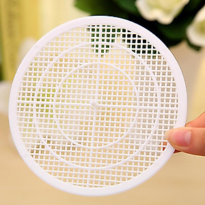 Generic Bath Kitchen Waste Sink Strainer Filter Net Drain Hair Catcher Stopper, Silver