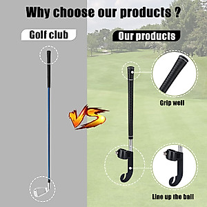 Hoolalas VR Golf Club Attachment for Oculus Quest 2 Meta Accessories (Right Controller)