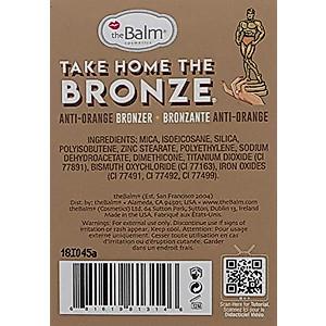 theBalm Take Home The Bronze, Oliver, Contour Powder, Anti-Orange Bronzer