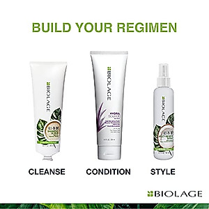 Biolage All-In-One Multi-Benefit Shampoo Scrub | Cleanses, Detoxifies & Gently Exfoliates Scalp | For All Hair Types | Vegan | 8.45 Fl. Oz.