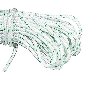 Recoil Starter Rope, 10 Meter Diameter 3.5MM Nylon Pull Cord, Wear Resistant for Garden for Trimmer, Brush Cutter, Chain Saw Pull Cord