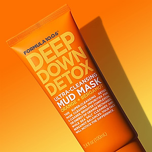 FORMULA 10.0.6 Deep Down Detox Ulta Cleansing Facial MudMask 3.4 fl oz (100ml)