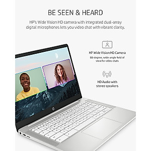 HP Chromebook 14-inch HD Laptop AMD 3015Ce 2.3 GHz 4GB DDR4 RAM, 32GB eMMC, AMD Radeon Graphics, USB Type-C, Wi-Fi, Bluetooth, ChromeOS, 14a-nd0030nr Forest Teal (Renewed)