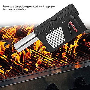 A sixx Blowers Portable Electric Leaf Blower Blower, Mini Blower, for Camping Picnic