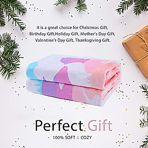 DUISE All Seasons 60" x 80" Soft Plush Cozy Throw Blanket Retro Style UK London Theme with Inscriptions British Symbols Landmarks and Flag Throw Blanket for Bed Sofa Bedspread