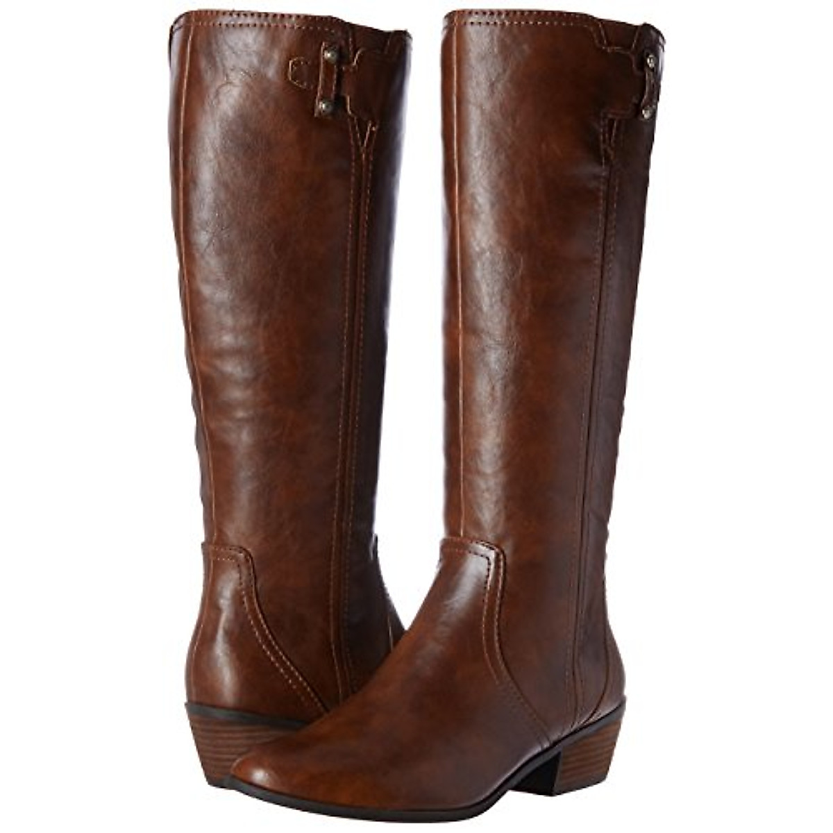 Dr. Scholl's Shoes womens Brilliance Riding Boot, Whiskey, 11 US