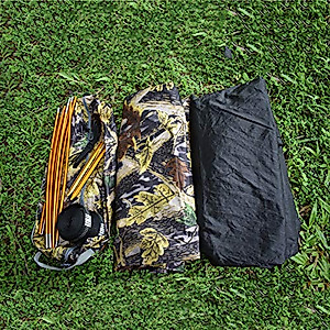 WintMing Hammock with Mosquito Net and Rain Fly Cover 3 in 1 Camping Hammock Tent 440lbs Load