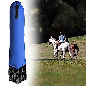 LNJBABAO Horse Tail Bag with Fringe Horse Tail Guard Tail Guard with Tail Bag for Equestrian Horses Accessories Horse Supplies