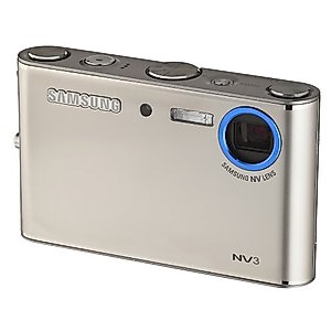 Samsung Digimax NV3 7MP Digital Camera with 3x Advance Shake Reduction Optical Zoom (Silver)