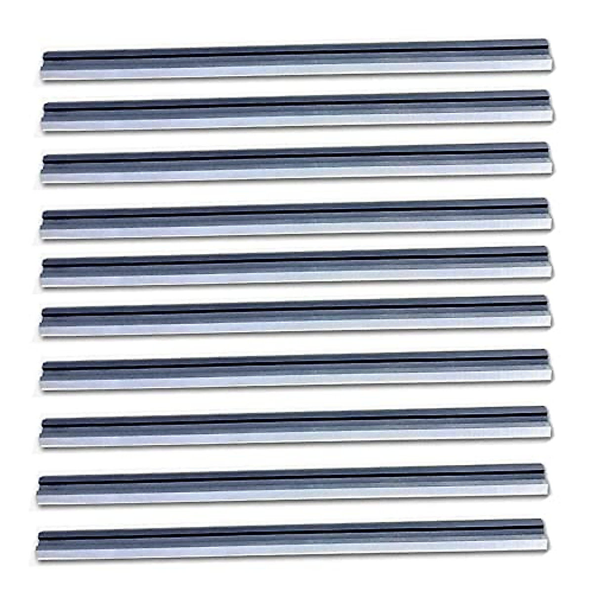 FOXBC 3-1/4 Inch Planer Blades, 10 Pack 82mm Planer Blades Knives Replacement for Bosch, Makita, DeWalt, Wen 6530, Ryobi, Craftsman and More 3-1/4 Hand Portable Planers (HSS)