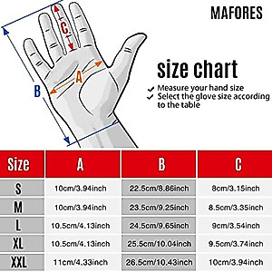 MAFORES Level 9 Cut Resistant Glove, Grey, Large