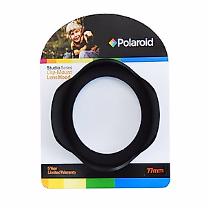 Polaroid Studio Series Lens Hood With Exclusive Pushbutton Mounting System