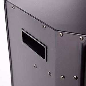 SEI Furniture 33” Widescreen Electric Firebox w/Remote Control, Black