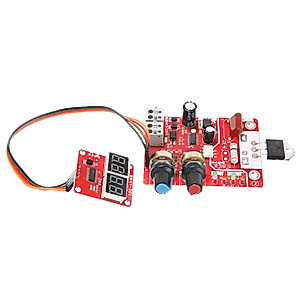 qiguch66 NY-D01 Spot-welder Control Board Digital Display High Precision 40A/100A Spot-welder Time Current Controller Board for Spot Welding - 100a