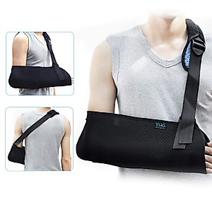Pediatric Shoulder Immobilizer, Children's Arm Sling Kids Arm Sling Shoulder Support Arm Sling Stabilizer for Arm Sling with Children's Strap Broken Arm Elbow Wrist Support and