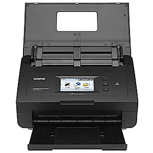 BROTHER INTL (PRINTERS) Brother ImageCenter ADS2500W Sheetfed Scanner. ADS-2500W DESKTOP SCANNER WL WL 24PPM. 24-bit Color - 8-bit Grayscale - USB - Ethernet