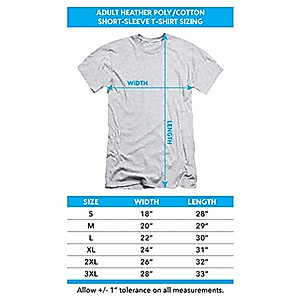 Top Gun Distressed Logo T-Shirt and Stickers (Medium) Heather Navy