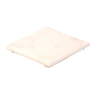 Drink Coasters, Handcrafted 4” Inch Square Marble Coasters – Set of 4