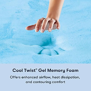 Serta Sleeptrue Firm 11" King Hybrid Mattress in a Box, Cooling, Breathable, and Pressure Relieving - 100 Night Trial, CertiPUR-US Certified and 10 Year Limited Warranty