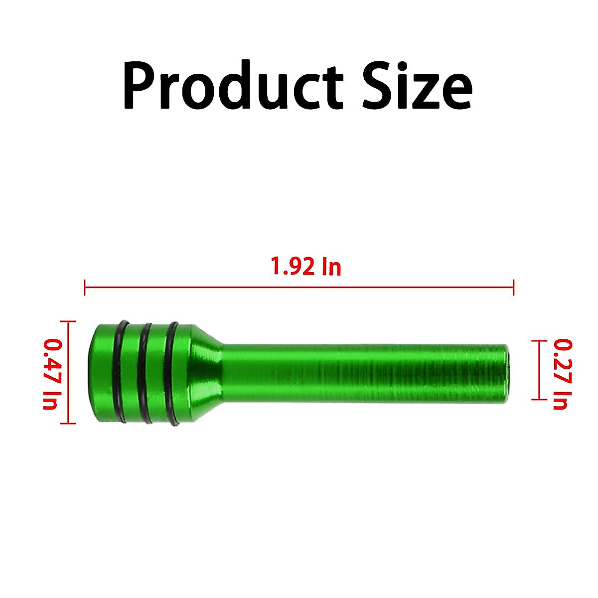 BESULEN 8 Pcs Car Door Lock Knobs, Aluminum Alloy Auto Lock Covers, Automotive Interior Lock Knobs Pull Pins, Truck Inner Door Locks, Universal Front Rear Door Knob Cover