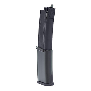 Elite Force HK Heckler & Koch MP7 A1 AEG Automatic 6mm BB Rifle Airsoft Gun Magazine, 110-Round Capacity, Black