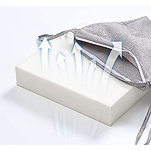 FAJIAYI Cushions 31x14 Inches Non-Slip Memory Foam Bench Cushion for Indoor,Outdoor,Garden Furniture Waterproof Replacement Seat Cushions for All Seasons