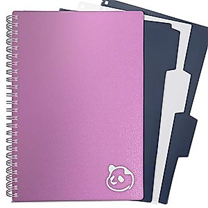 Pink Daily Planner 2.0 - Daily Planner 2023 Page a Day - Monthly, Weekly and Daily Sections Simplified - Undated Goal Oriented 3 Month Agenda Planner by Panda Planner - 5.75” x 8.25”