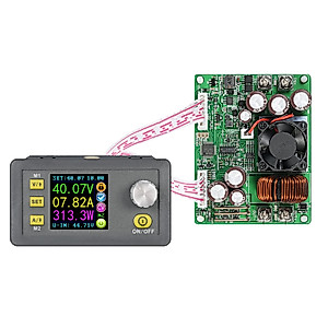 RD DPS5020 50V 20A Constant Voltage Current DC DC Step-Down Power Supply Module Buck Voltage Converter Voltmeter (DPS5020)